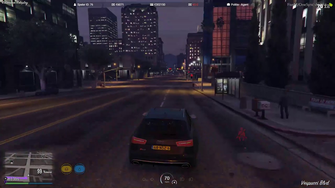 rotterdam rp fivem als agent - YouTube