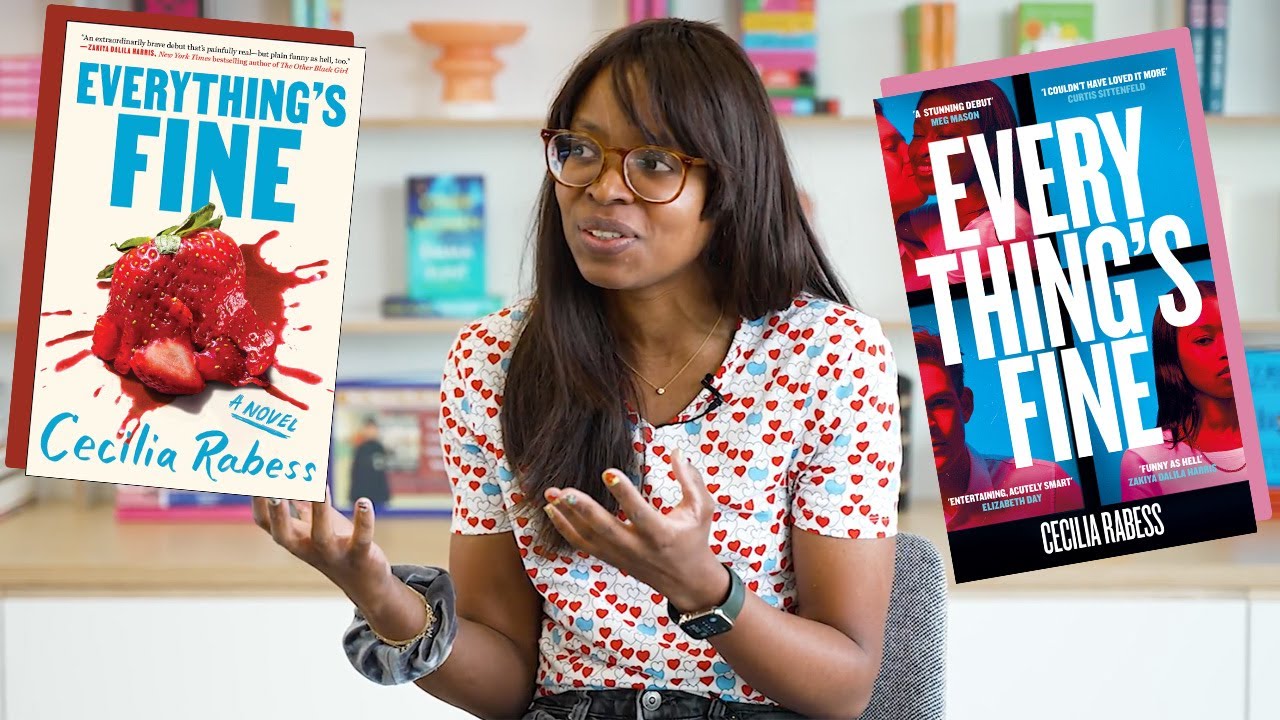 UK vs US Book Covers | Everything's Fine by Cecilia Rabess - YouTube