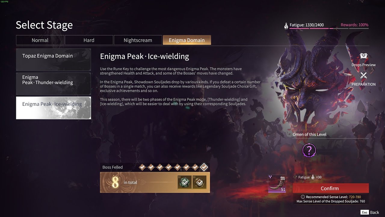 Naraka Bladepoint Bí cảnh đỉnh cao Băng thuật - Enigma Peak · Ice ...