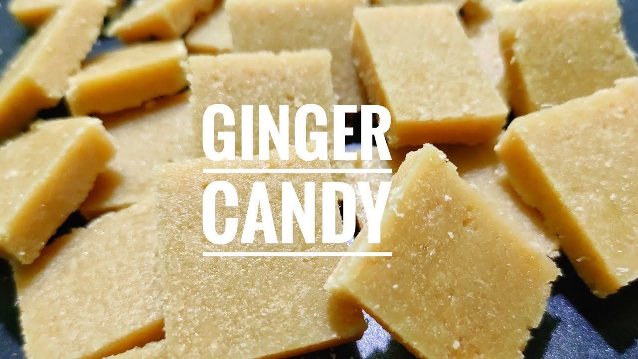 Ginger Candy | Candied Ginger | Inji Mittayi | Adrak barfi | Ginger ...