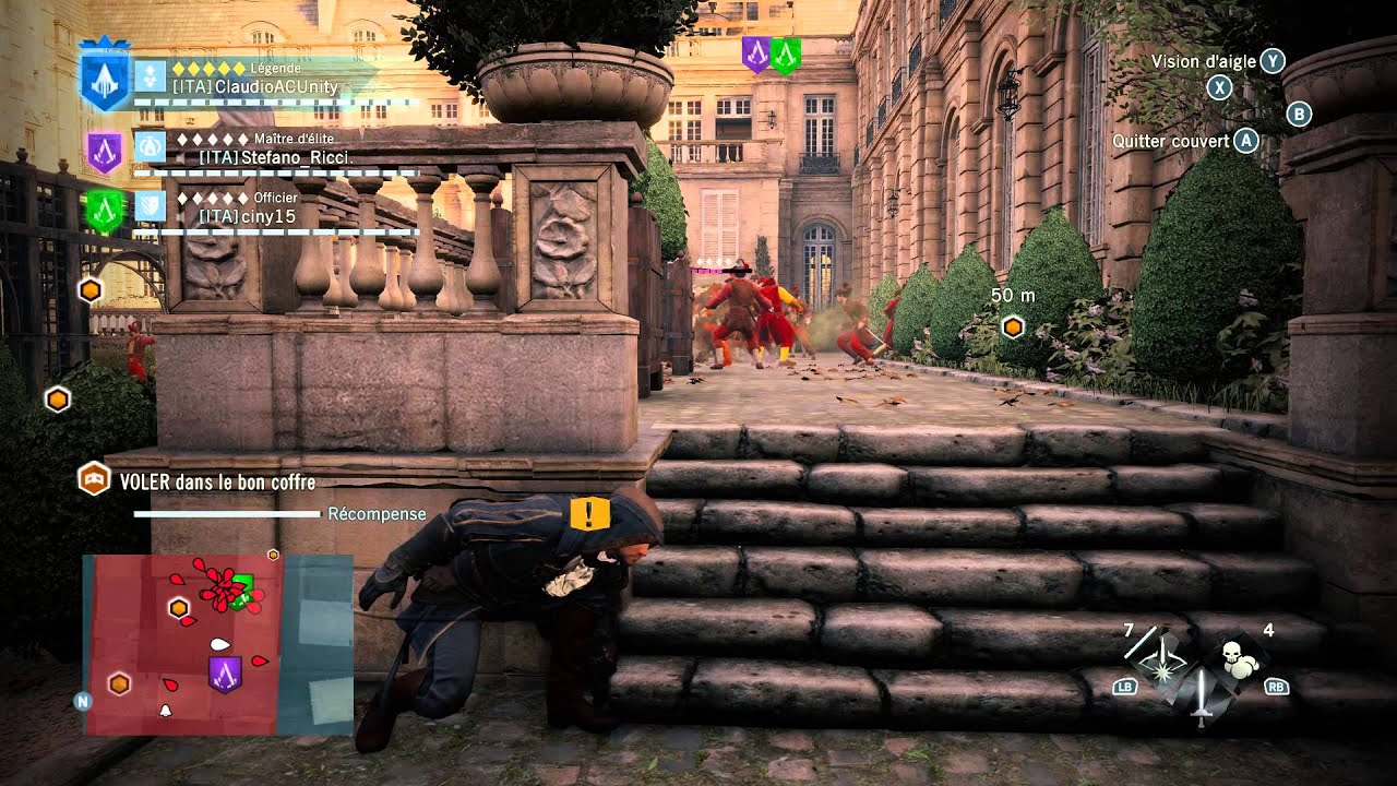 Assassin's Creed Unity COOP full of bugs - YouTube