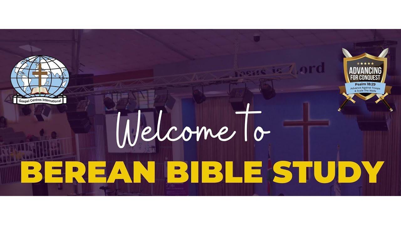 Berean Bible Study Live! - YouTube