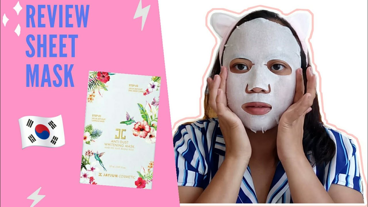 REVIEW JAYJUN SHEET MASK [3 STEPS KOREAN MASK] - YouTube