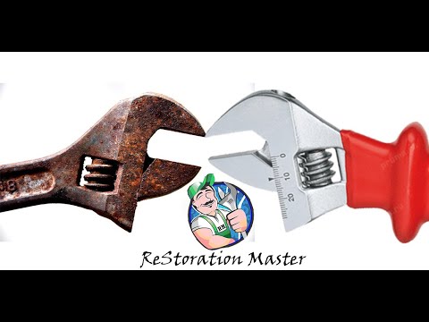 Rusty Damage and broken Spanner Restoration and get it work | Restoring ...