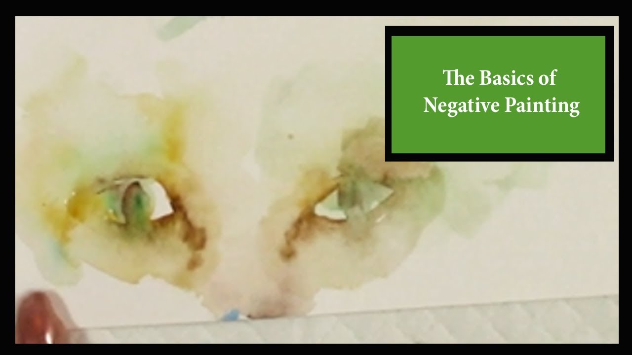 The Basics of Negative Painting - YouTube
