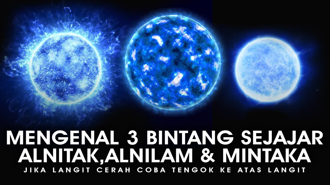 LIHAT KEATAS SEKARANG ! Mengenal 3 Bintang Sejajar di Rasi Bintang ...