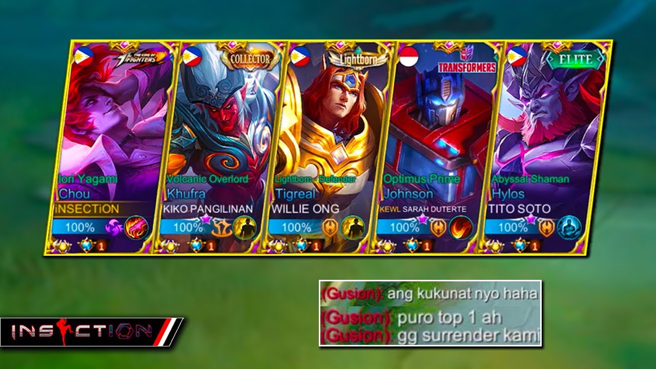 iNSECTiON Chou + 4 GLOBAL TANKS = ???? X (Kachishop) - YouTube