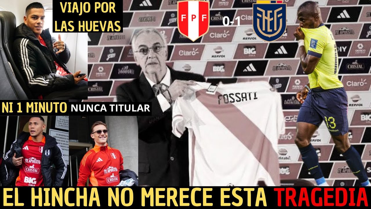 PERUANO OPINA DE LA VICTORIA DE ECUADOR ANTE PERU Y EL PESIMO MOMENTO ...