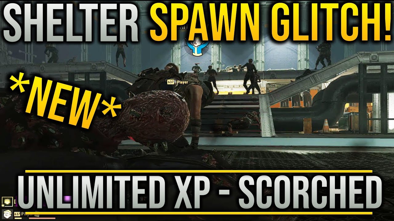 Fallout 76 *NEW* Shelter Spawn Glitch - Unlimited Scorch Spawn In ...