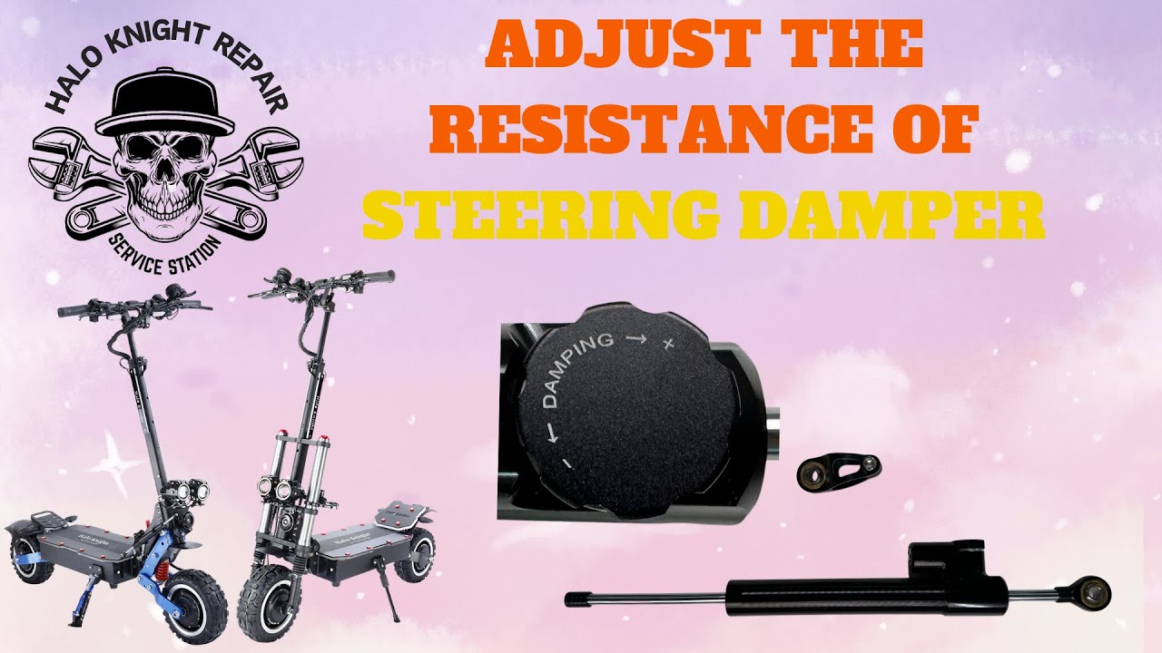 Resistance Adjustment Of Steering Damper - YouTube