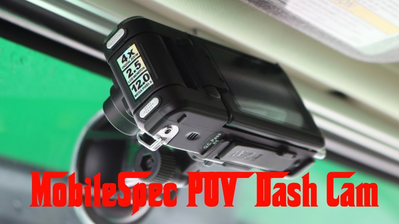 Unboxing And Review Of The Mobile Spec Pov Dash Cam Youtube