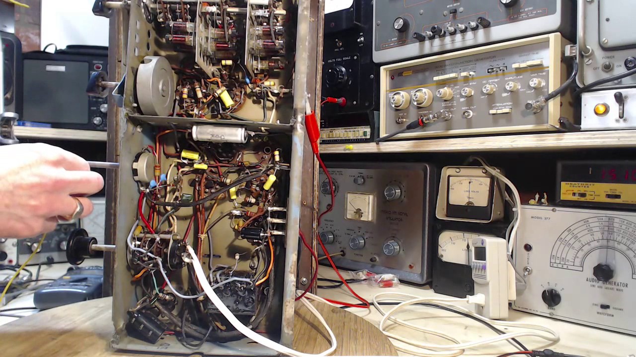 PYE 39HC Shortwave Broadcast Receiver Video #29 - Feedback - YouTube