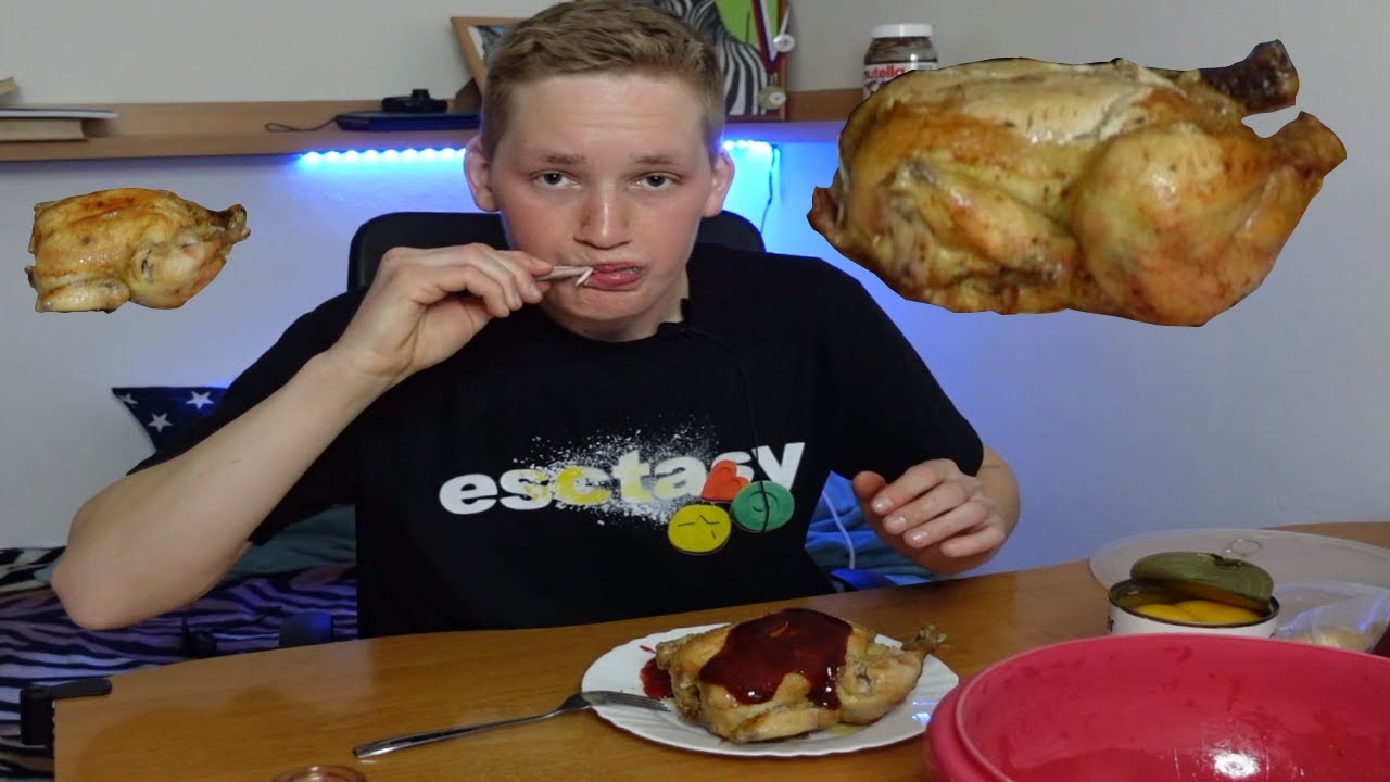 2 WHOLE GRILLED CHICKEN FOOD CHALLENGE - YouTube