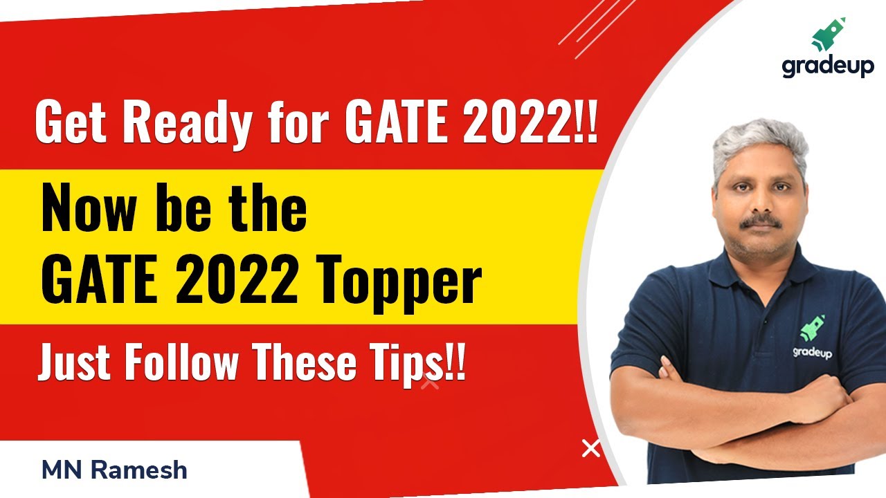 GATE_2022 | Now be the GATE 2022 Topper | Just Follow These Tips!! | By ...