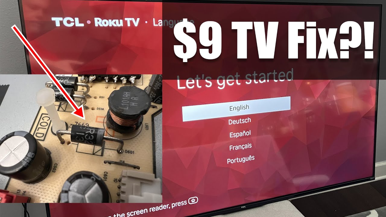 TCL 50S45 ROKU TV Fix Attempt! - YouTube
