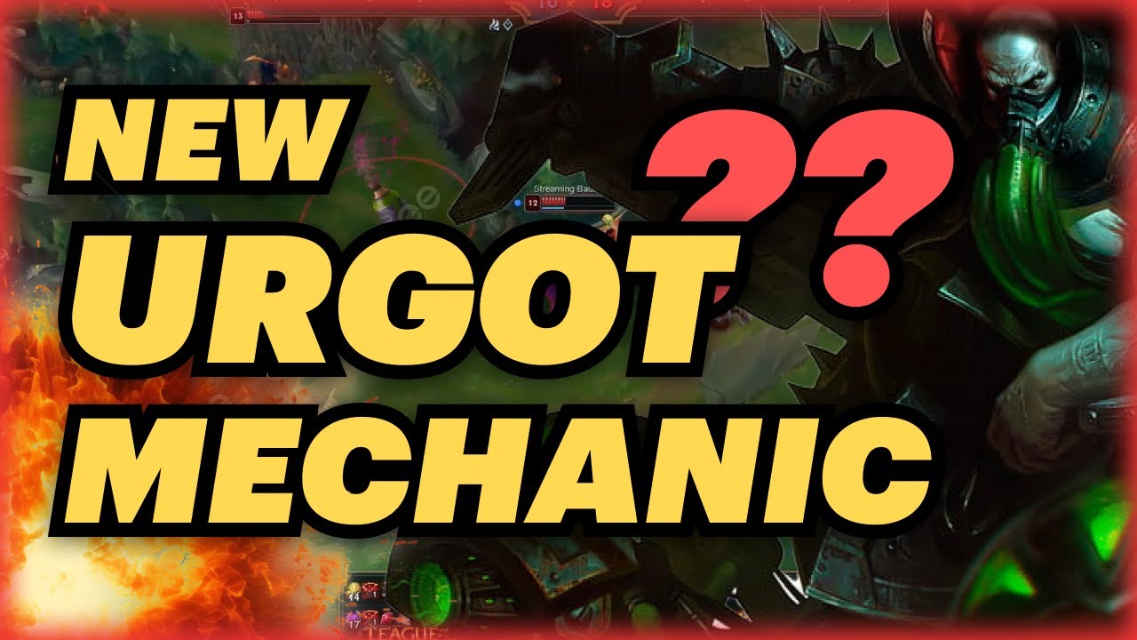 New Urgot mechanic - Clips of the day 3 - League of legends - YouTube