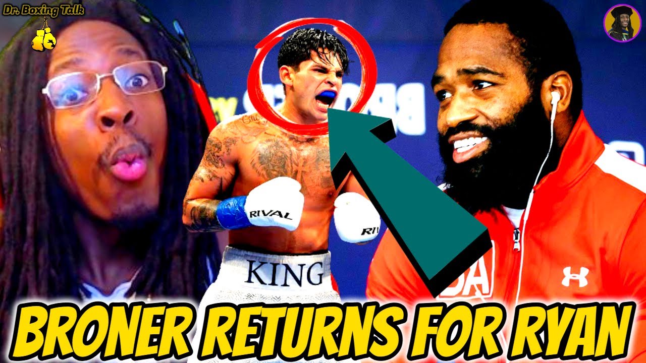 ADRIEN BRONER CALLS OUT RYAN GARCIA | Is Broner still a THREAT or just DESPERATE? - YouTube
