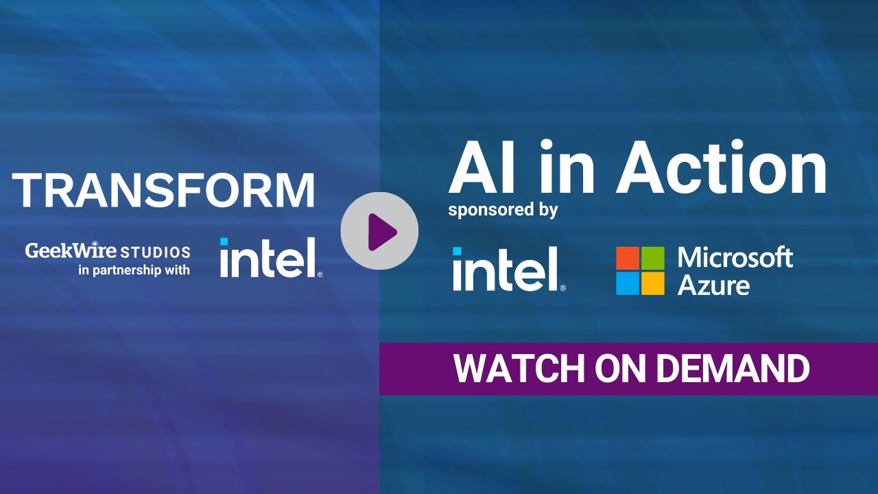 Transform: AI in Action, sponsored by Intel and Microsoft Azure - YouTube