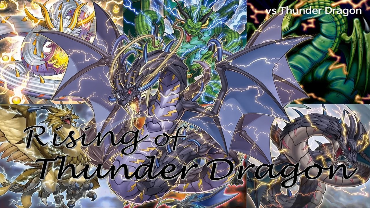 썬더 드래곤덱(Thunder Dragon Deck) [유희왕][유기오프로][YGOPRO] - YouTube