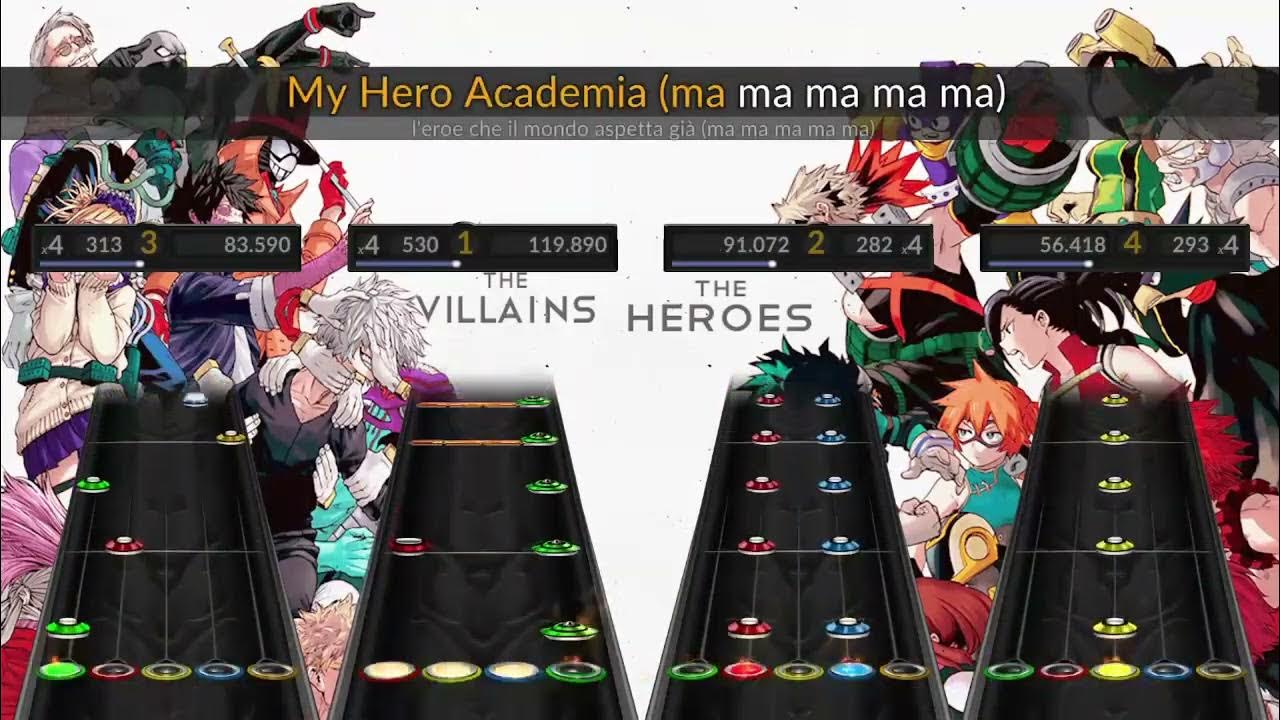 [CLONE HERO CHART] Giorgio Vanni - MY HERO ACADEMIA - YouTube
