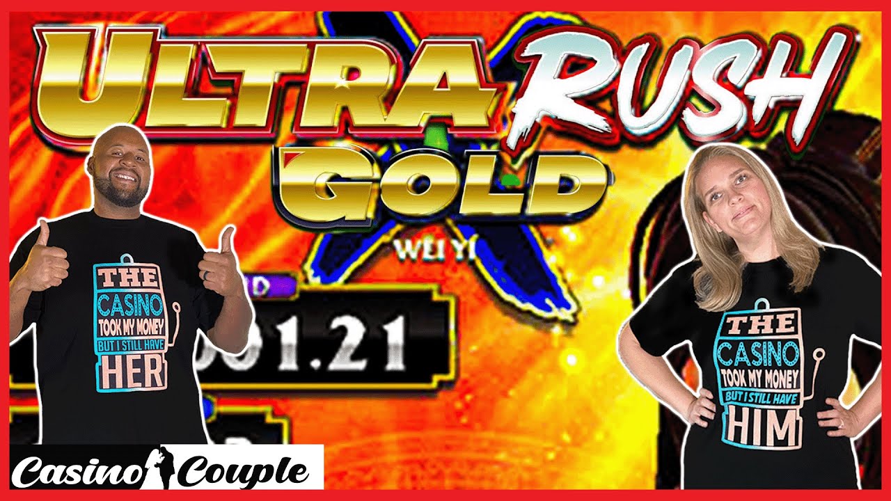 👩🏼‍🤝‍👨🏾REALLY FUN NEW GAME! Ultra Rush Gold Wei Yi Slot! Casino Couple ...