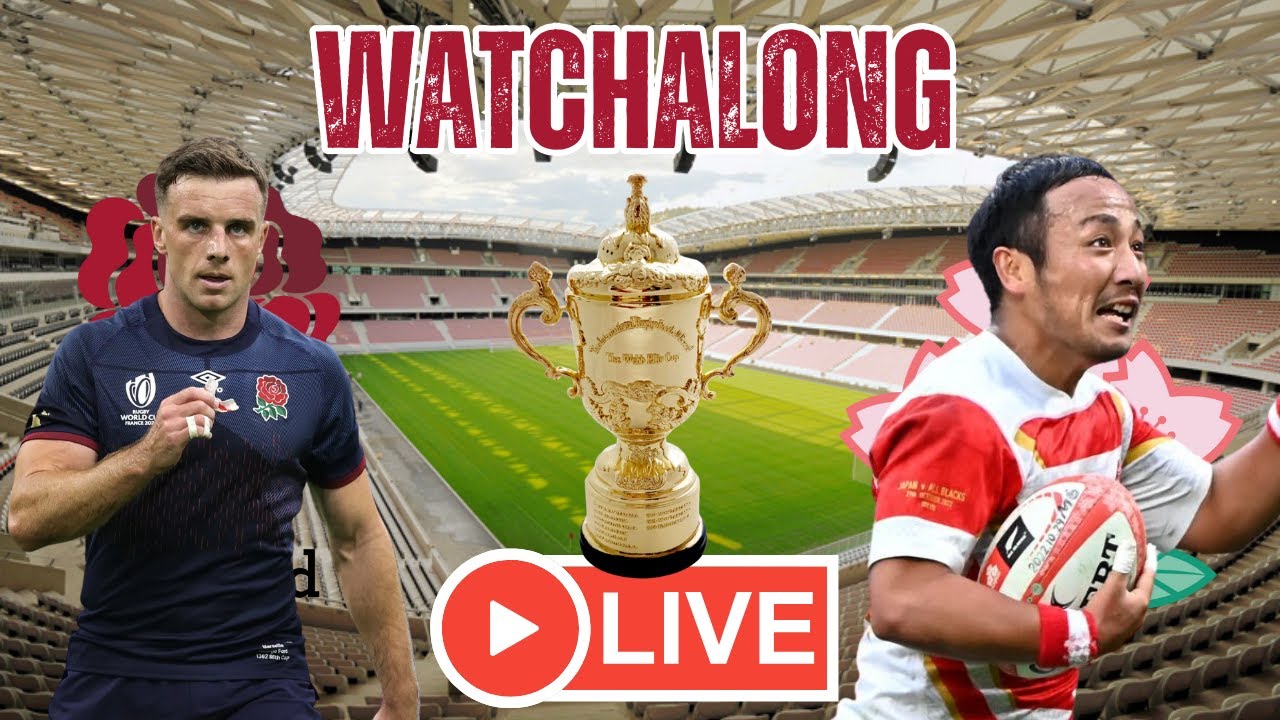 Live Rugby World Cup England vs Japan Watchalong - YouTube