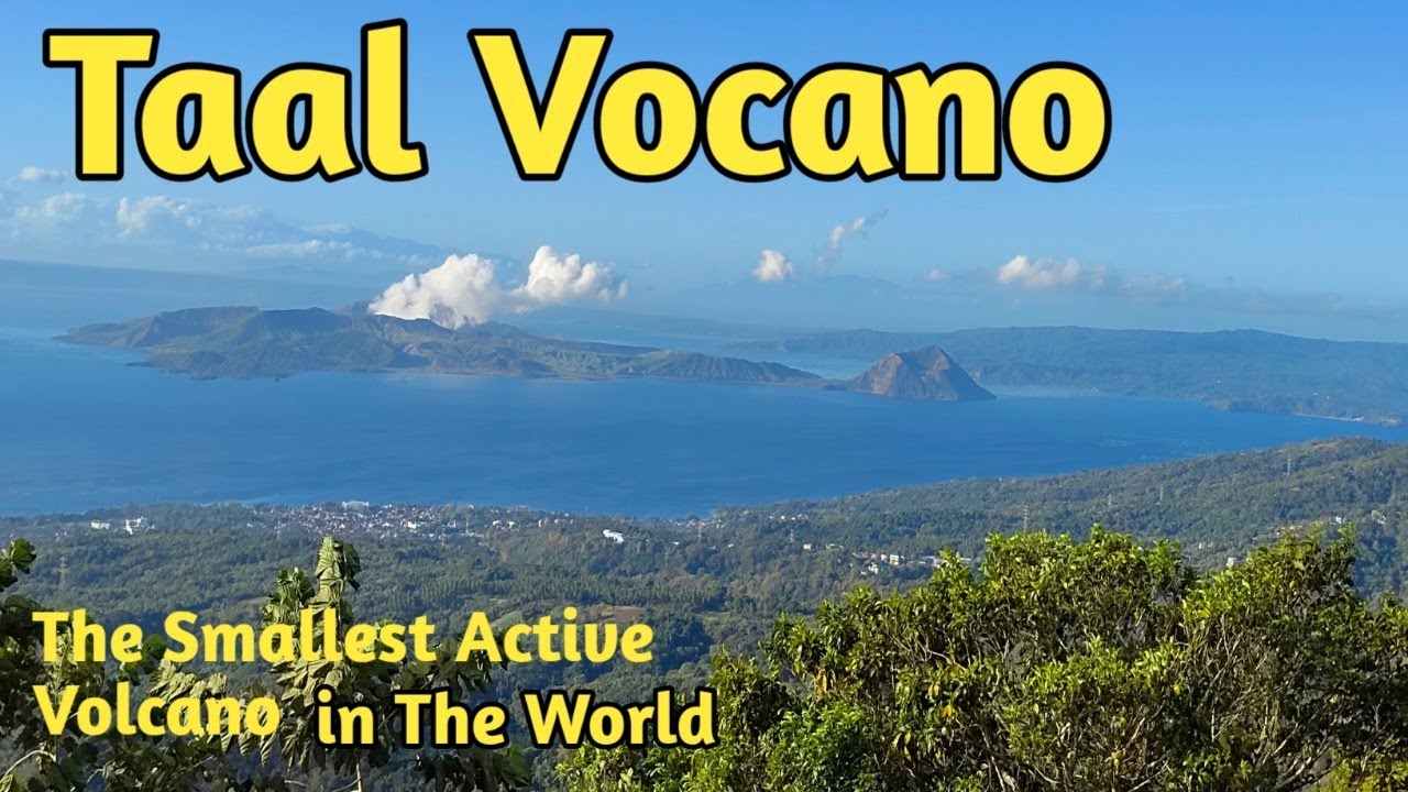 Taal Volcano is The Smallest Active Volcano in The world - YouTube