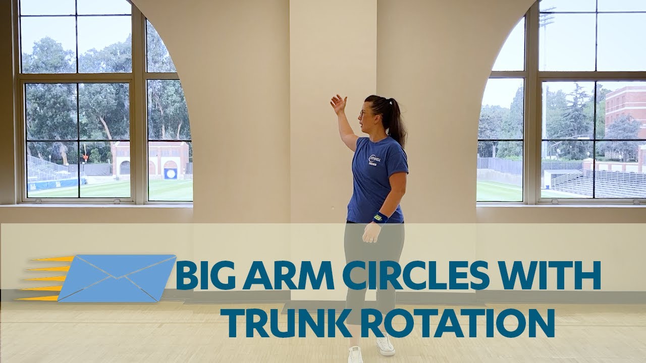 Big Arm Circles with Trunk Rotation - YouTube