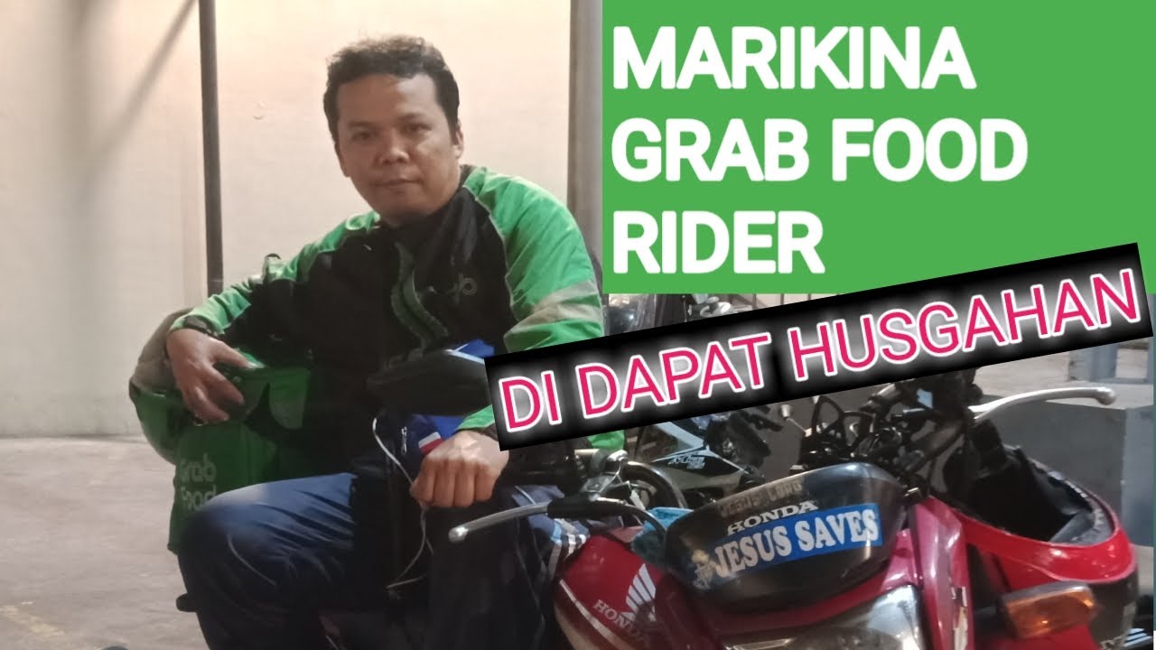 Marikina Grab Food Rider di dapat husgahan - GrabFood Marikina boys ...