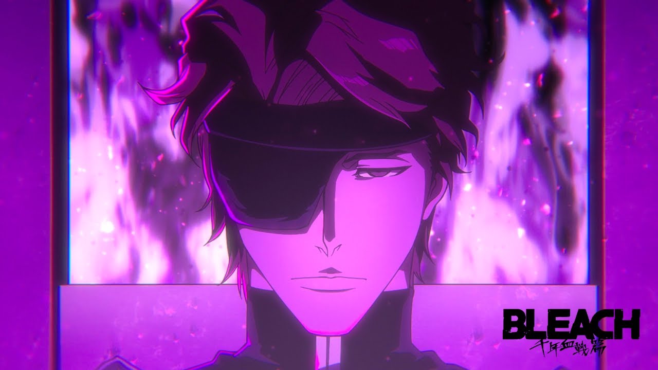 Aizen uses Hado 90 Kurohitsugi, Grimmjow Returns ~ BLEACH 千年血戦篇 - YouTube