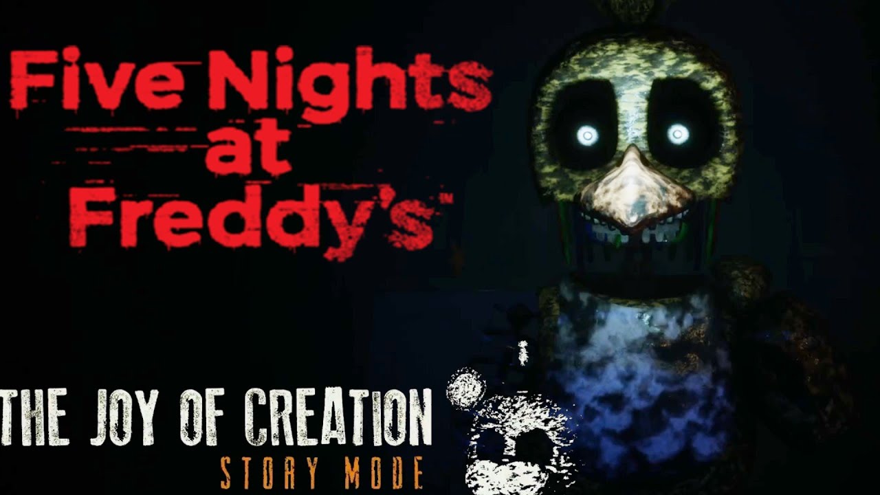¡NO VAN A DEJAR DE VENIR A POR MI! FNAF THE JOY OF CREATION STORY MODE ...