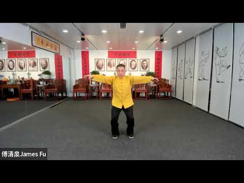 " Yang Style Taijiquan for Beginners" Lecture 4 by Master Fu Qingquan / 傅清泉老师 《杨式太极拳循环8势》第四讲 ...