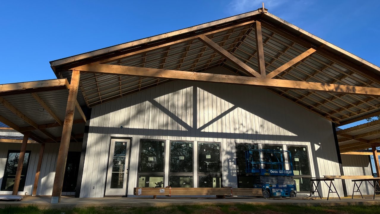 Post Frame Barndo Updates...Insulation, Septic, and Drywall Install ...