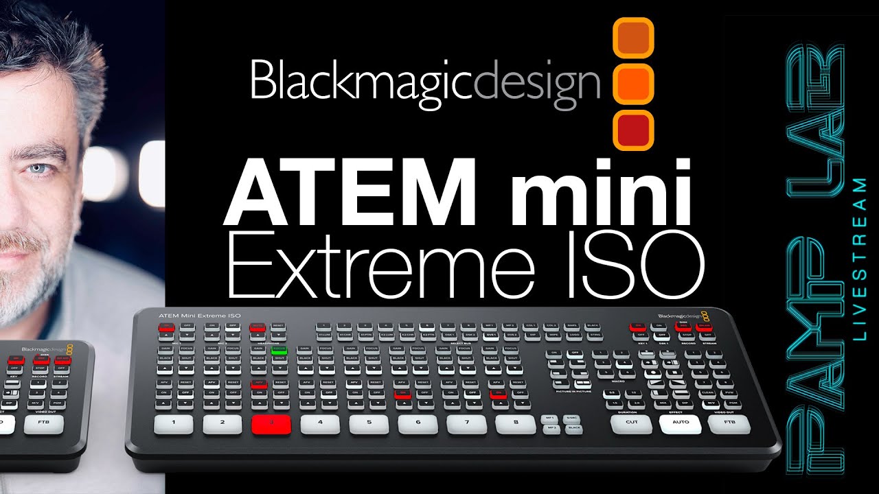 ATEM Mini épisode 3 : Extreme ISO Switcher / streamer 8 entrées ! 😍😍😍 ...