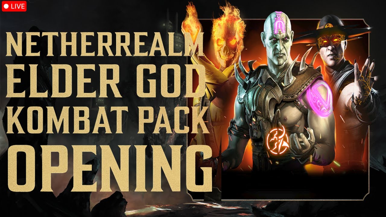 NETHERREALM ELDER GOD KOMBAT PACK OPENING LIVE 🎃 | MK MOBILE UPDATE 7.0 ...