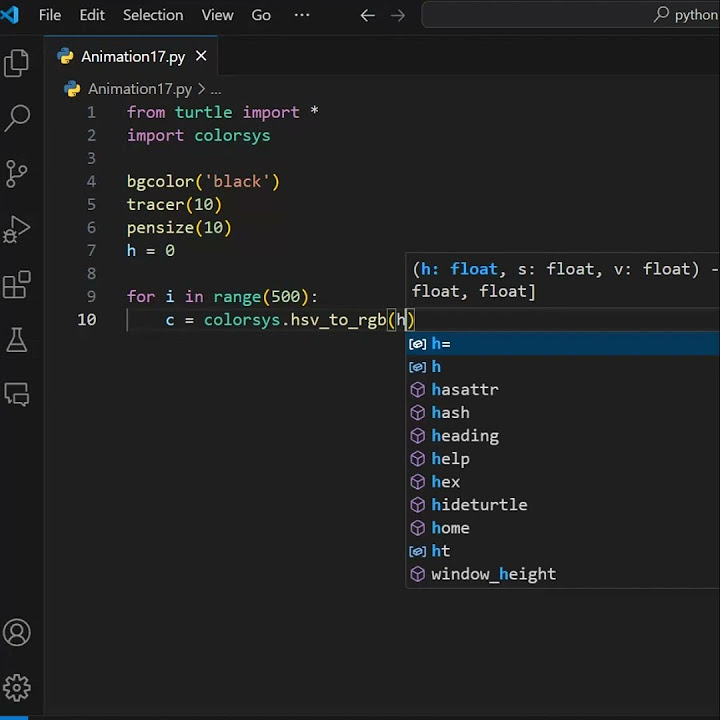 Python🐍 Turtle🐢 Graphics Python Turtle Graphics Pythonprogramming Coding Shorts Youtube