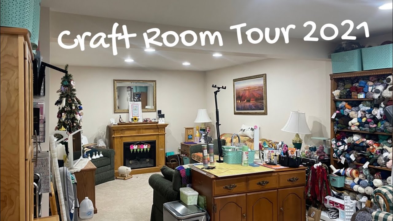 Craft Room Tour 2021 - YouTube