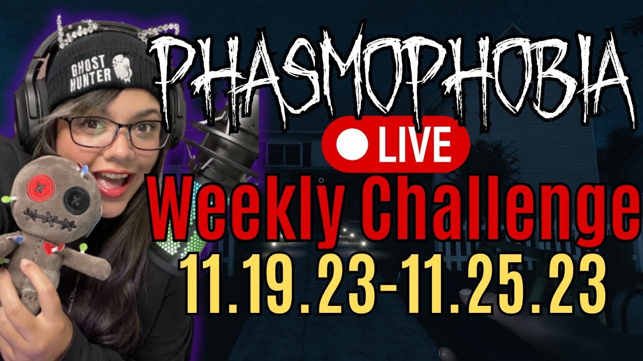 Paranormal Paparazzi WEEKLY CHALLENGE || Phasmophobia For Beginners ...