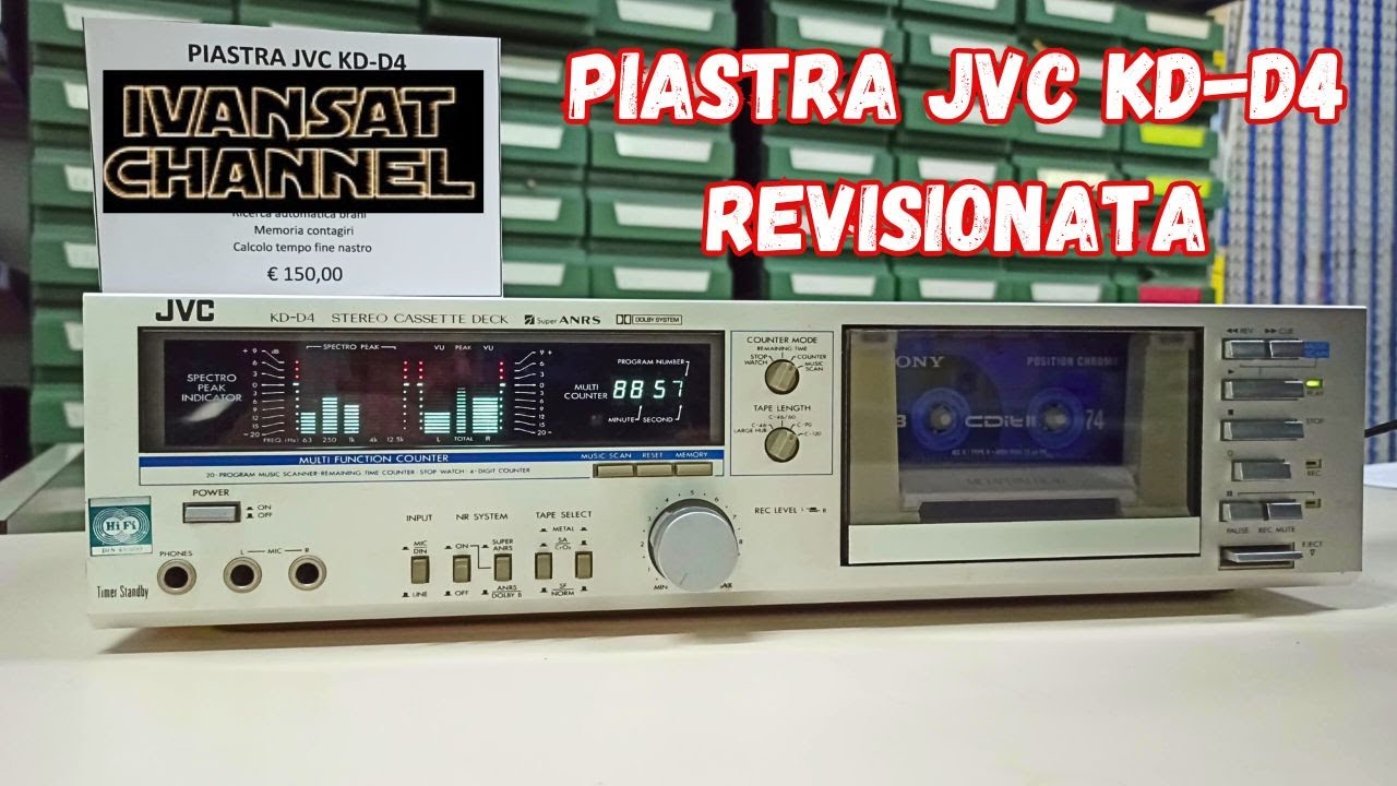 JVC KD-D4 in vendita - YouTube