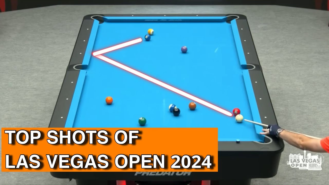 TOP SHOTS OF LAS VEGAS OPEN POOL CHAMPIONSHIP 2024 | TOP SHOTS OF 2024 ...