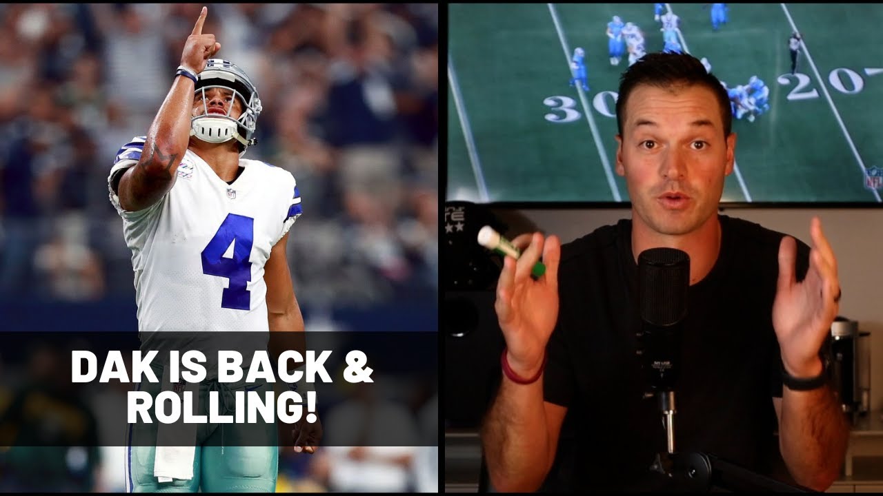 Dak Is Back & Rolling | Week 7 Film Analysis - YouTube