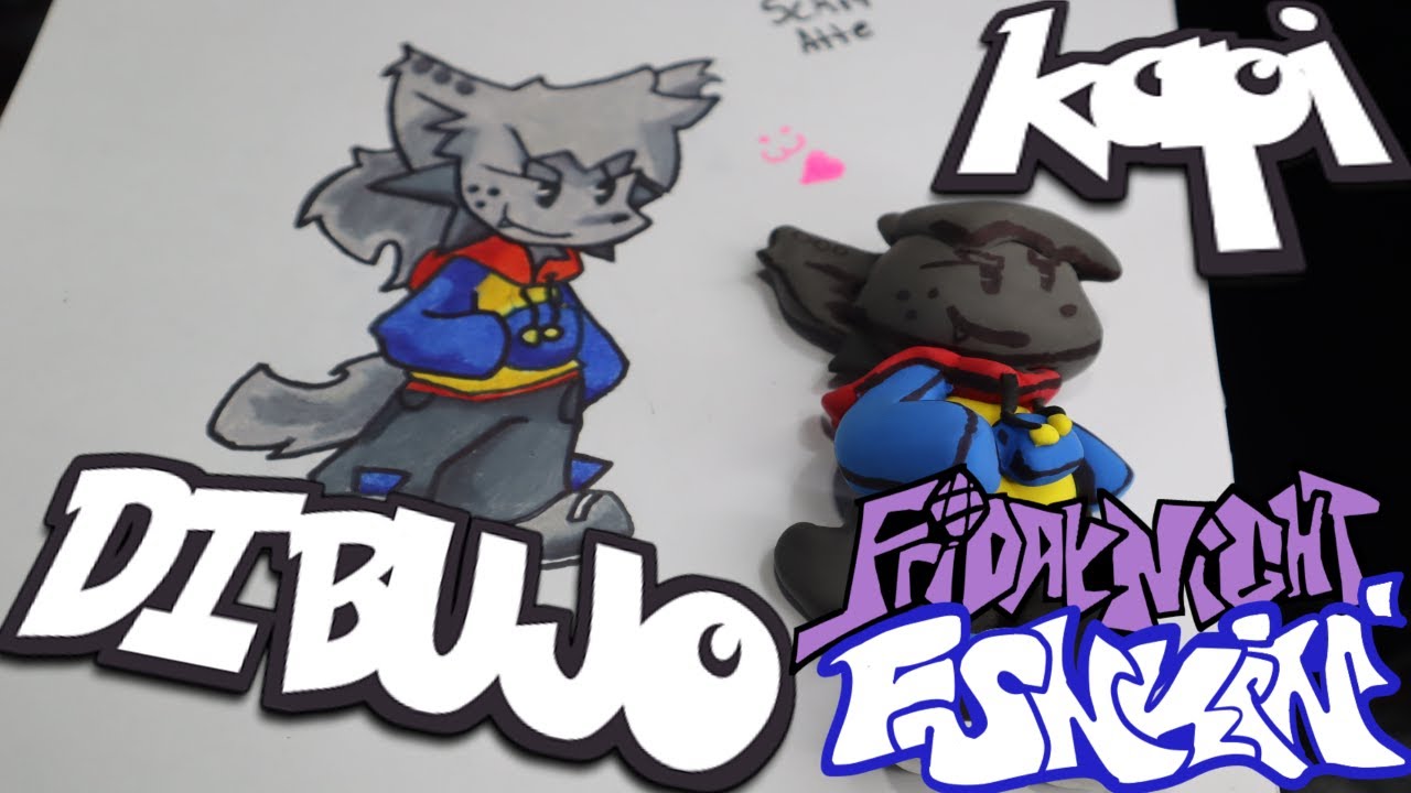 COMO DIBUJAR A KAPI DE FRIDAY NIGHT FUNKIN | FÁCIL | PASO A PASO | how ...