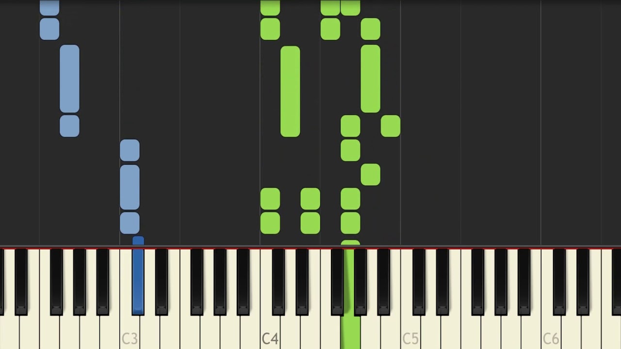 All Star | Piano Tutorial For Synthesia - YouTube