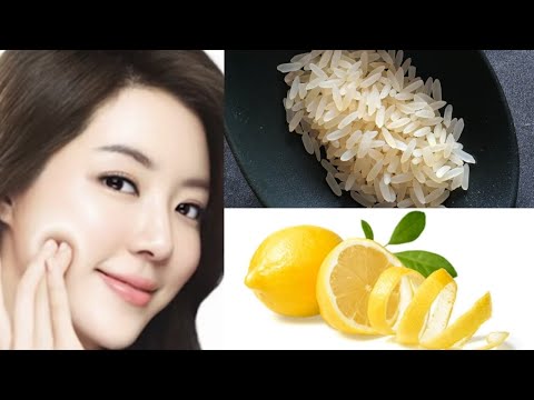 1 Yumurta,1 LİMON ve 1 AVUÇ PİRİNÇ YÜZ SARKMALARINA SON ! LEKE Giderici , ANTIAGING , BOTOKS Maskesi