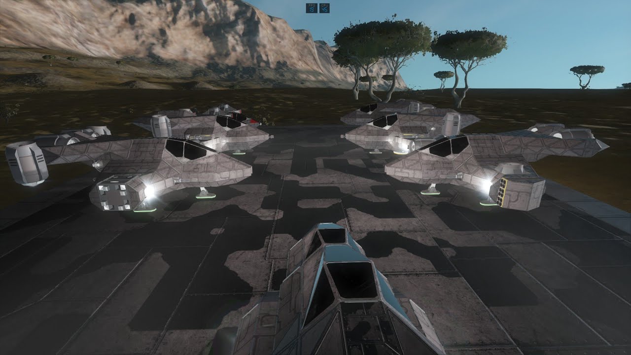 Space Engineers - Atmospheric Strike Craft progress, with commentary ...