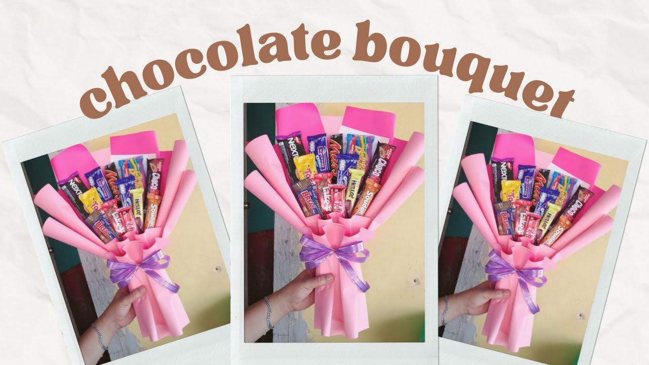 Chocolate Bouquet Easy Tutorial YouTube Chocolate Bouquet Easy Tutorial YouTube