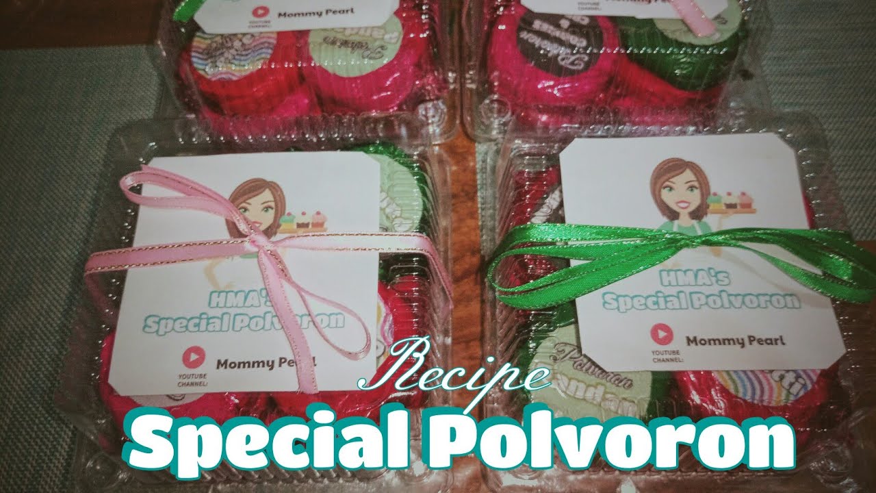 SPECIAL POLVORON |RECIPE - YouTube