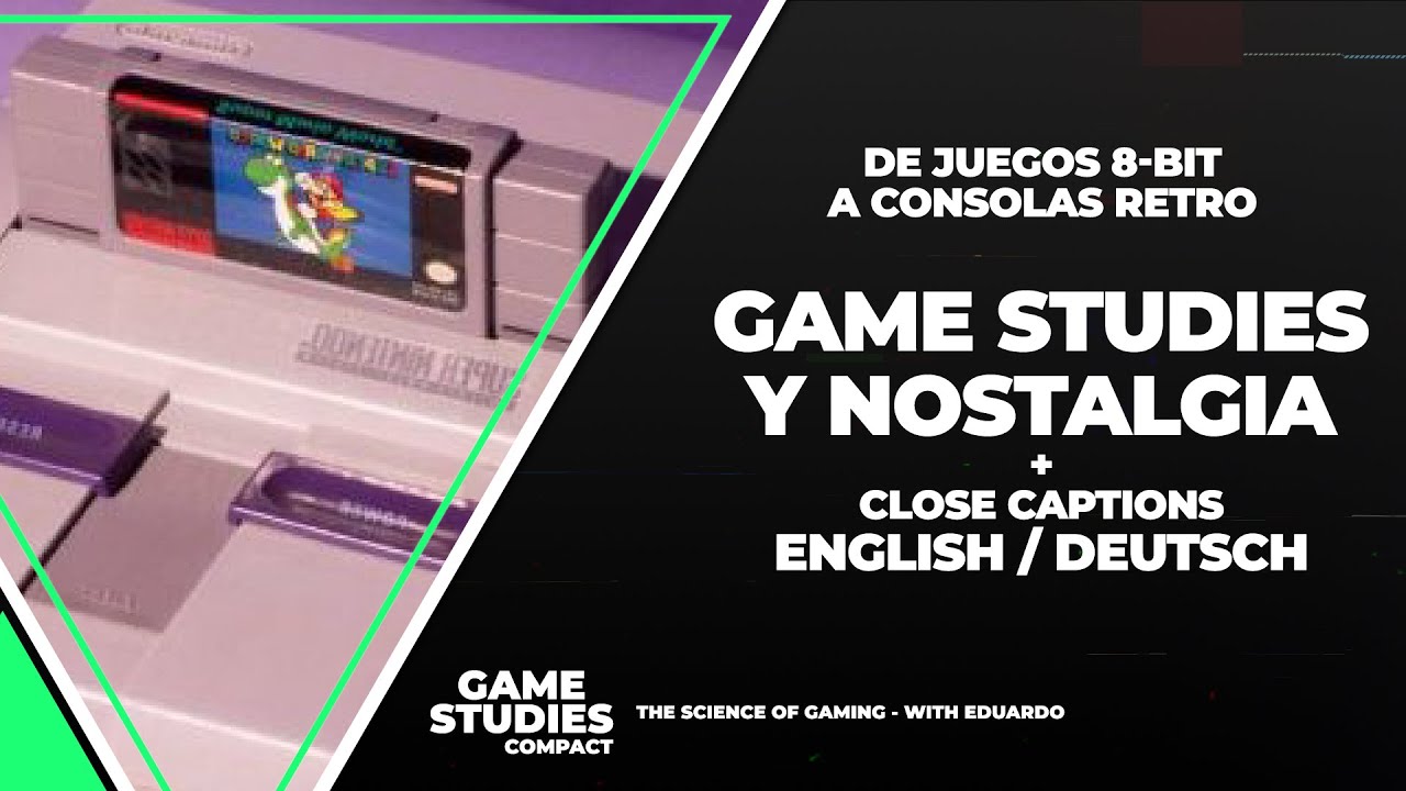 Game Studies & Nostalgia | 8-Bit Gaming, Remakes & Retro Consoles ...