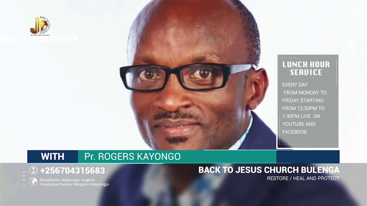 WELCOME TO Pr.ROGERS KAYONGO CHANNEL - YouTube