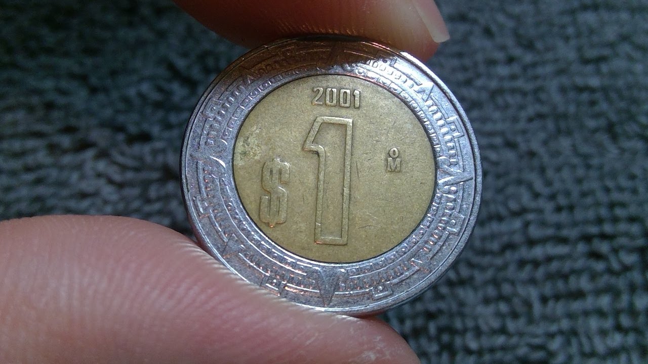 2001 Mexico 1 Peso Coin • Values, Information, Mintage, History, and ...